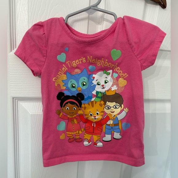 Shirts & Tops | Toddler Girl Daniel Tigers Neighborhood Tshirt | Poshmark
